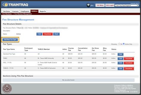 Creating Multiple Fees Under One Fee Structure