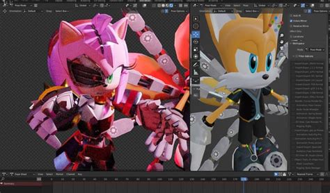 Just Re Rigging And Re Texturing Rusty Rose And Nine Nativefall R