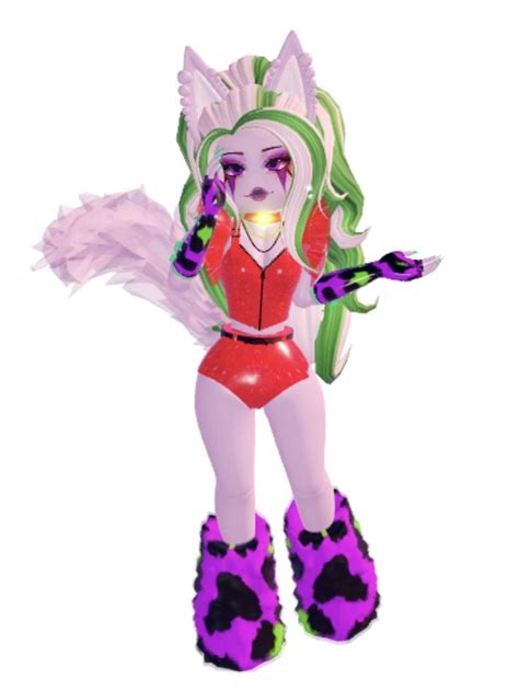 Royale High Roxanne Wolf Cosplay 🐺💜 Di 2025