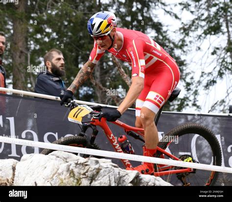 Simon Andreassen Of Denmark At The U23 Men Cross Country Olympic Race At The 2018 Uci