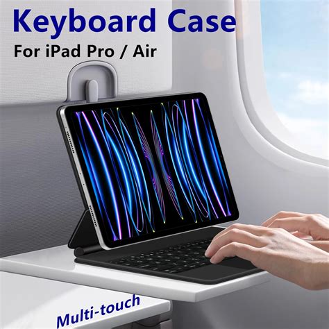 Keyboard Case For Ipad Pro 11 Inch 129 M2 M4 Pro 13 Air 11 5th 4th 10