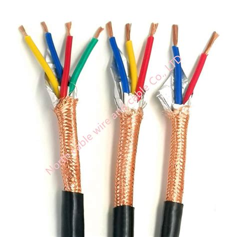 Rs485 Rs422 Rs232 Rvvp Rvsp 4 Core 0 5mm2 Flexible Shield 2 Twisted Pair Signal Communication