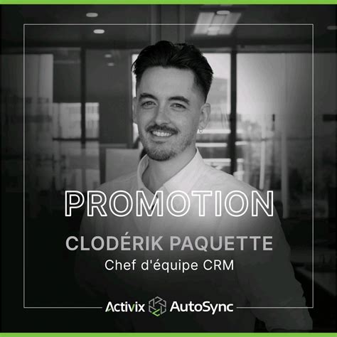 Activix Autosync Formation Promotion Philippe Chaput