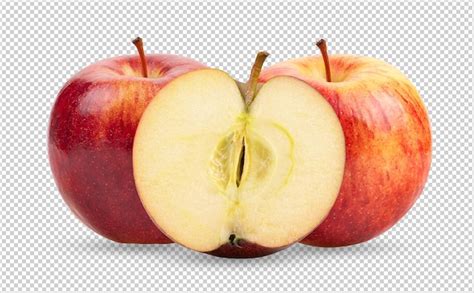 Premium Psd Apple Isolated On Alpha Layer Background