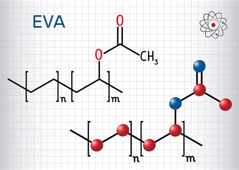 Premium Vector Ethylenevinyl Acetate Eva It Is Is The Copolymer Of