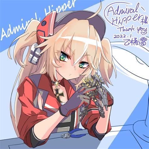 Admiral Hipper And Unicorn Gundam Banshee Azur Lane And 2 More Drawn By Ototachibanarai