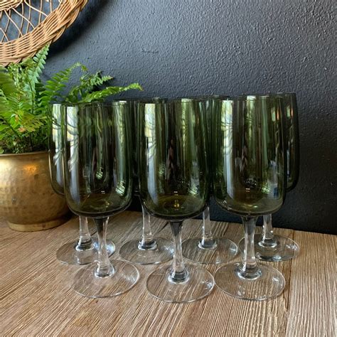 Stemware Glasses Etsy
