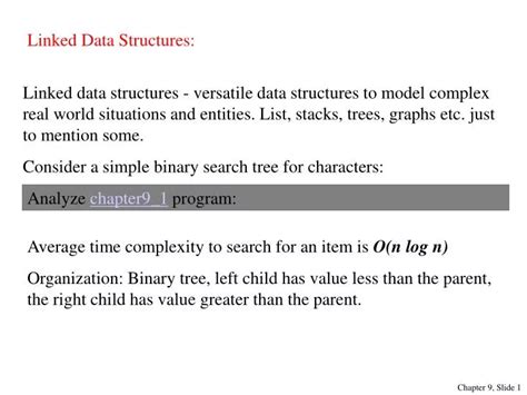 PPT Linked Data Structures PowerPoint Presentation Free Download ID