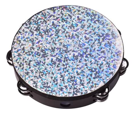 Tambor De Mão De 10 Pandeiros De Madeira Com Jingles Refle Mercadolivre