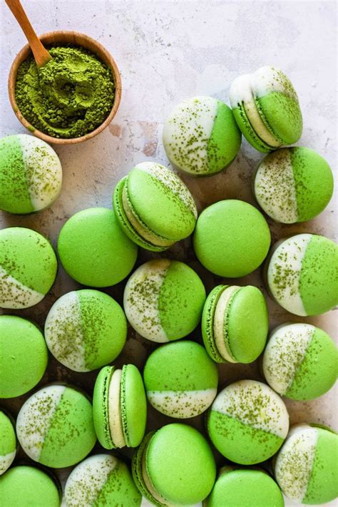 Matcha Macarons Pies And Tacos