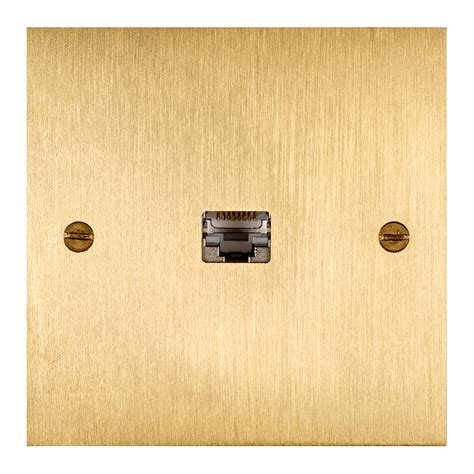 Solid Brass Rj45 Socket