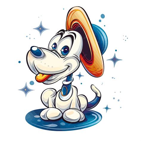 Premium Vector Pluto Cartoon Charactervector Illustration