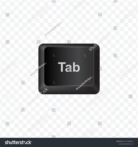 Keyboard Button Vector Illustration Tab On Stock Vector Royalty Free Shutterstock