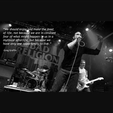 Greg Graffin Punk Rock Quotes Cool Words Rock Quotes