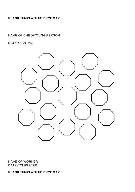 31 Editable Ecomap Templates And Examples [free] ᐅ Templatelab
