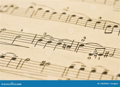 Classical Sheet Music Background