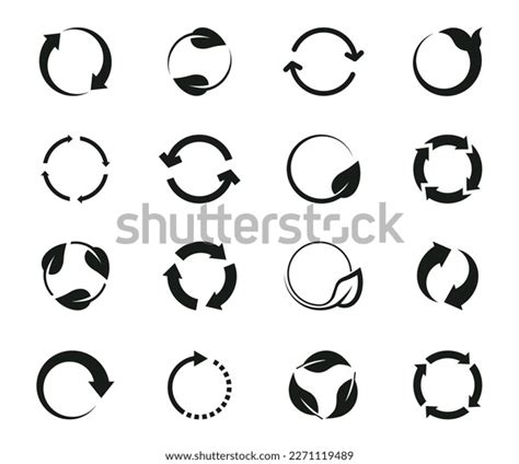 Set Recycle Icon Recycle Symbol Recycling Stock Vector Royalty Free 2271119489 Shutterstock