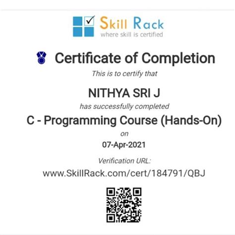 Nithyasri Jayakumar On Linkedin Cprogramming