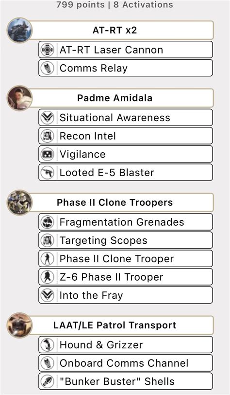 Commander Cody First List R Swlegion