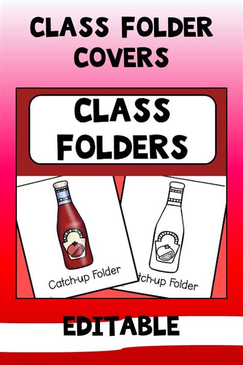 Class Folder Covers Folder Cover Folders Cover