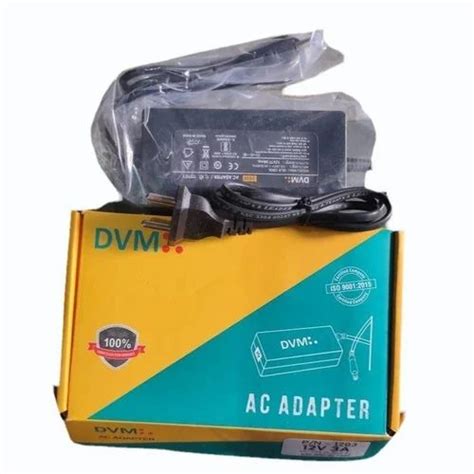 Abs Plastic 3 A 12v Dvm Ac Adapter Black At Rs 265 Box In Indore Id