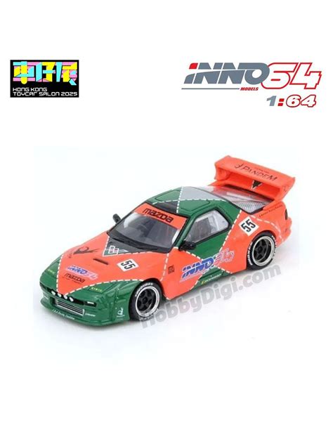 Inno64 164 Diecast Model Car Mazda Rx 7 Fc3s Pandem Aero Honda