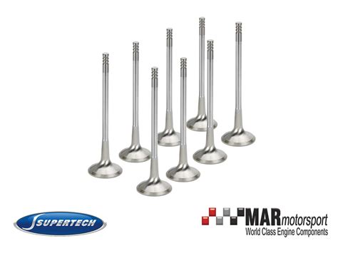 Vw Supertech 8x Std Inconel Exhaust Valves Triple Groove Mar Motorsport