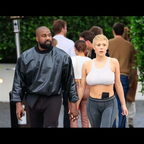 Kanye West And Bianca Censori Have Some Chick Fil A Before The Gym