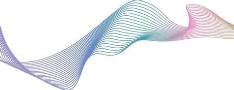 Wave Line Colorful Abstract Vector Element 41414642 Vector Art At Vecteezy