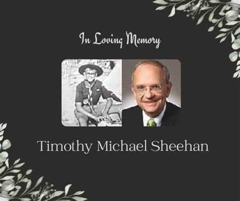 In Loving Memory Of Timothy Michael Sheehan Equal Access To Justice Inc