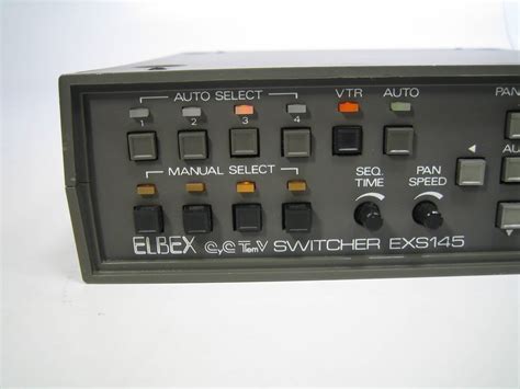 Elbex Exs145 Cctv Switcher Video Control Free Us Shipping Max