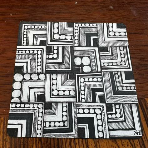 Square Zentangle Artofit