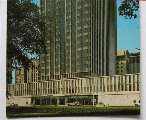 Saint Paul Minnesota Hotel Hilton Postcard 1970 Ebay