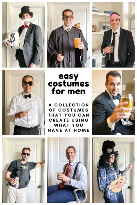 Easy Costume Ideas For Men Thekittchen
