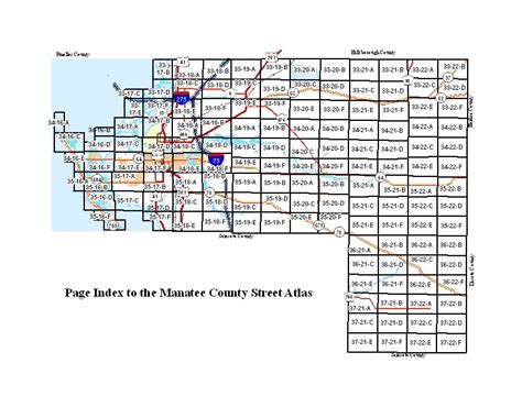 Street Atlas Manatee County