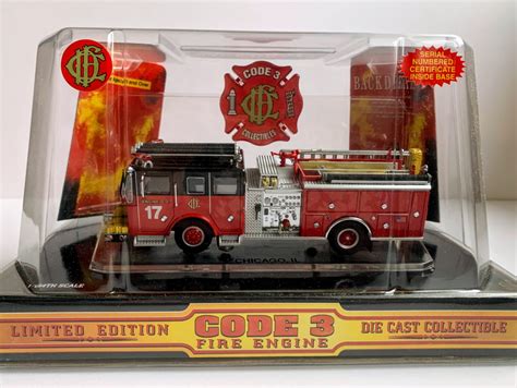 Code 3 Chicago Backdraft Ward Lafrance Pumper 17 The Fire Bell
