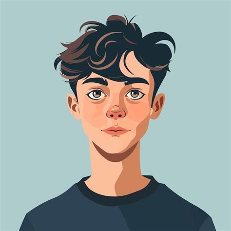 Cool Boy Premium Ai Generated Vector