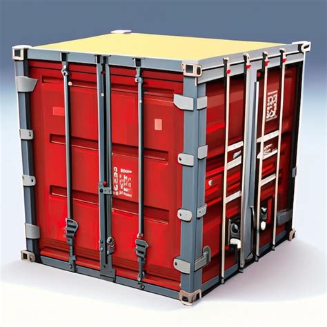 Premium Ai Image Logistic Cargo Box