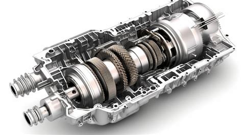 Premium Ai Image Automotive Engine Gearbox Assembly Without Shadow On White Background