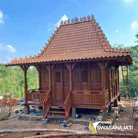 Rumah Gladak Tradisional Kayu Jati Klasik Swasana Jati
