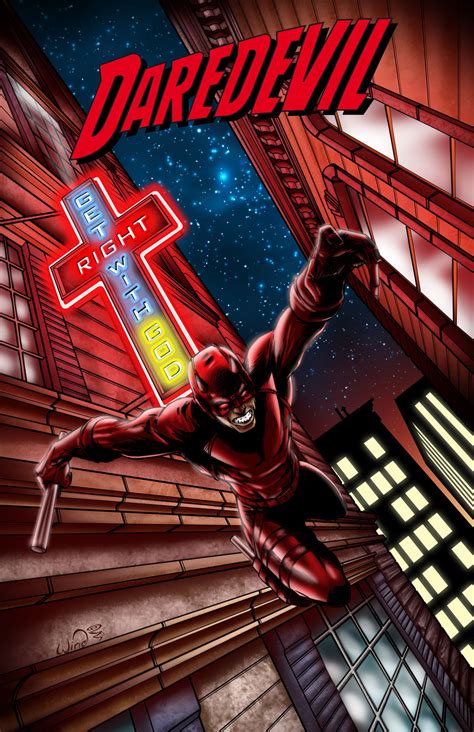 Daredevil Comic Art On Behance
