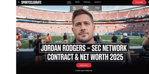 Jordan Rodgers Sec Network Contract And Net Worth 2025