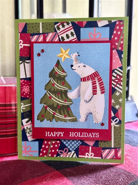Stampin Up All Bundled Up Christmas Card Artofit