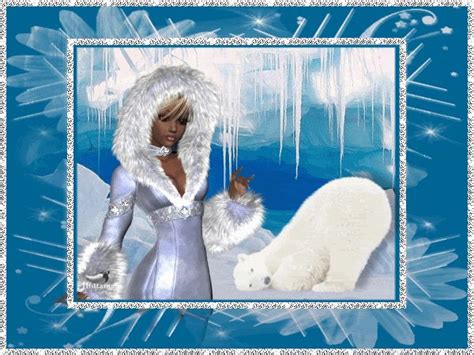 Snow Angel Animation Ice Princess Animated 