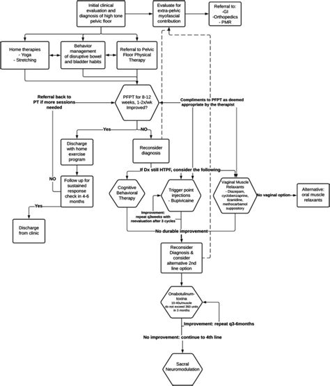 A Treatment Algorithm For High Tone Pelvic Floor Dysfunction Pmc