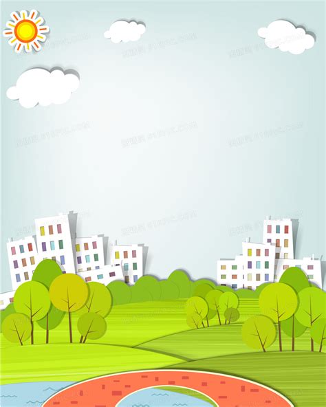 卡通背景图学校卡通背景图素材 伤感说说吧