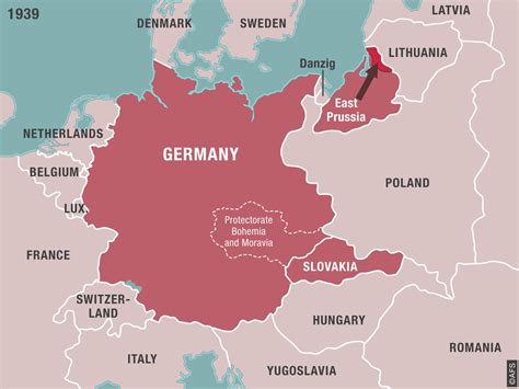 Germany Map 1939