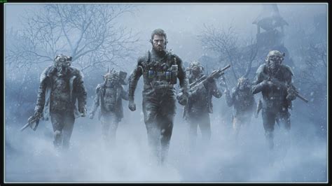 Chris Redfield Leads In Resident Evil Village Hd Game Wallpaper