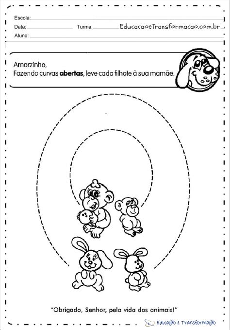 A Arte De Educar Atividades Para Maternal