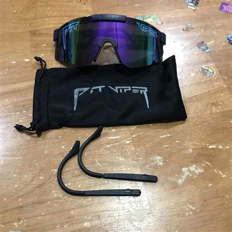 Pit Viper Sunglasses Authentic Purple New Depop